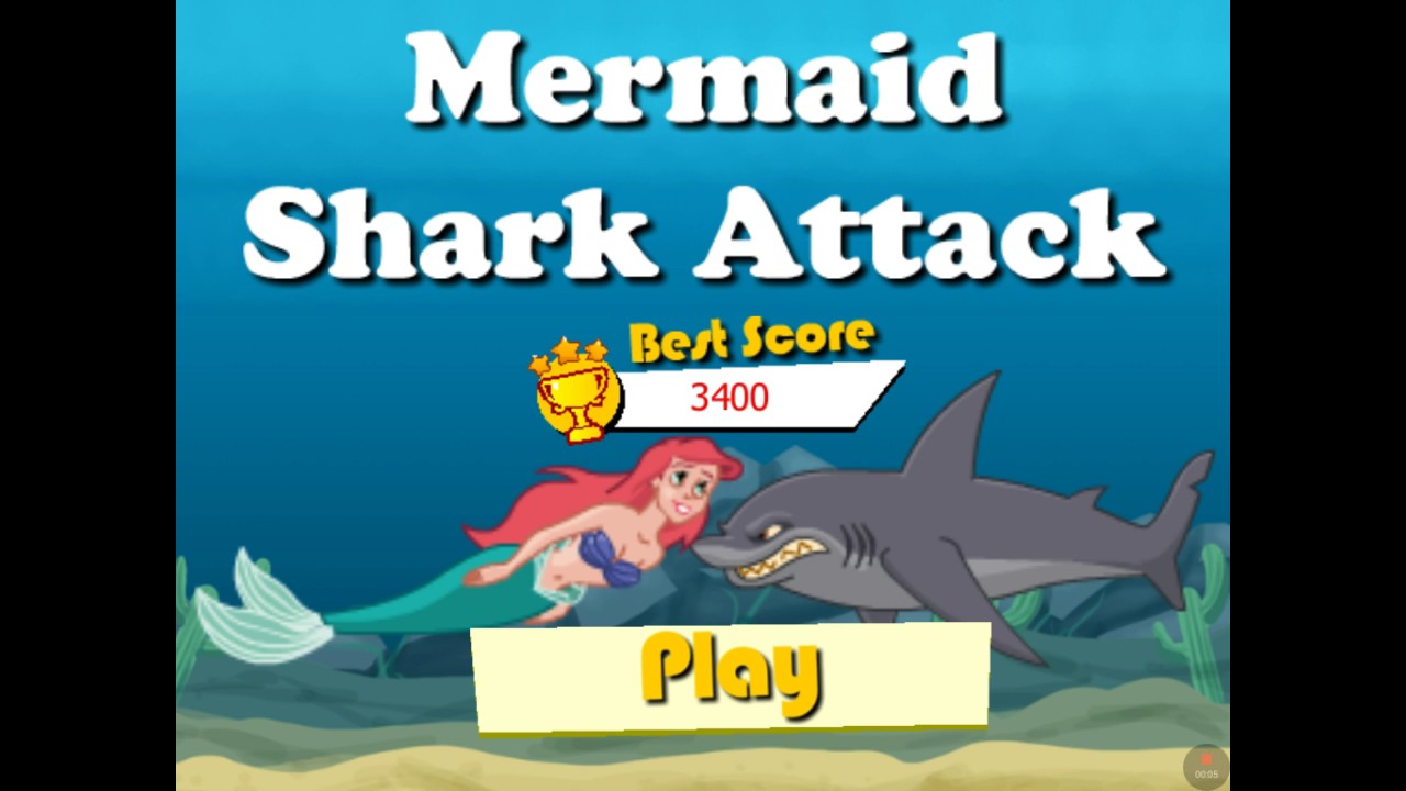 Mermaid shark attack - YouTube
