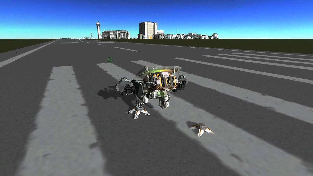 KSP - Mechwarrior walker 52 - R.I.P Battlesuit - Protector - YouTube