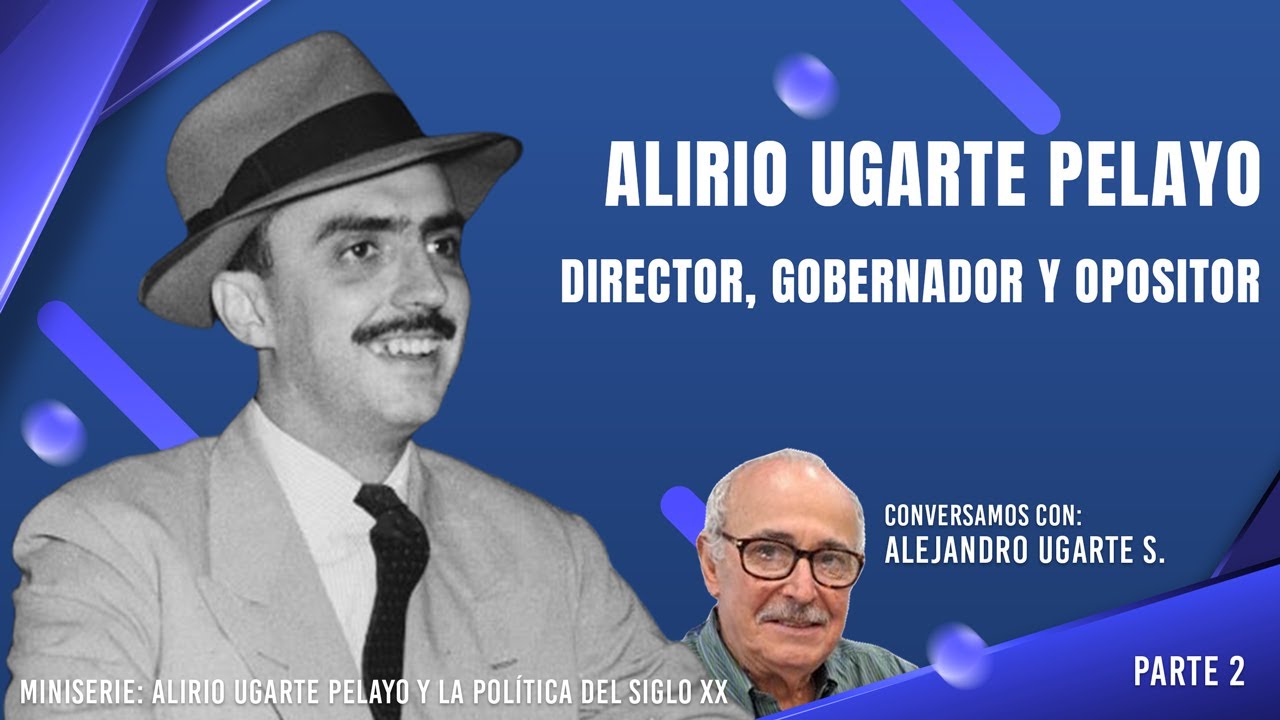 Cap 103 Alirio Ugarte Pelayo: Director, Gobernador y Opositor - YouTube
