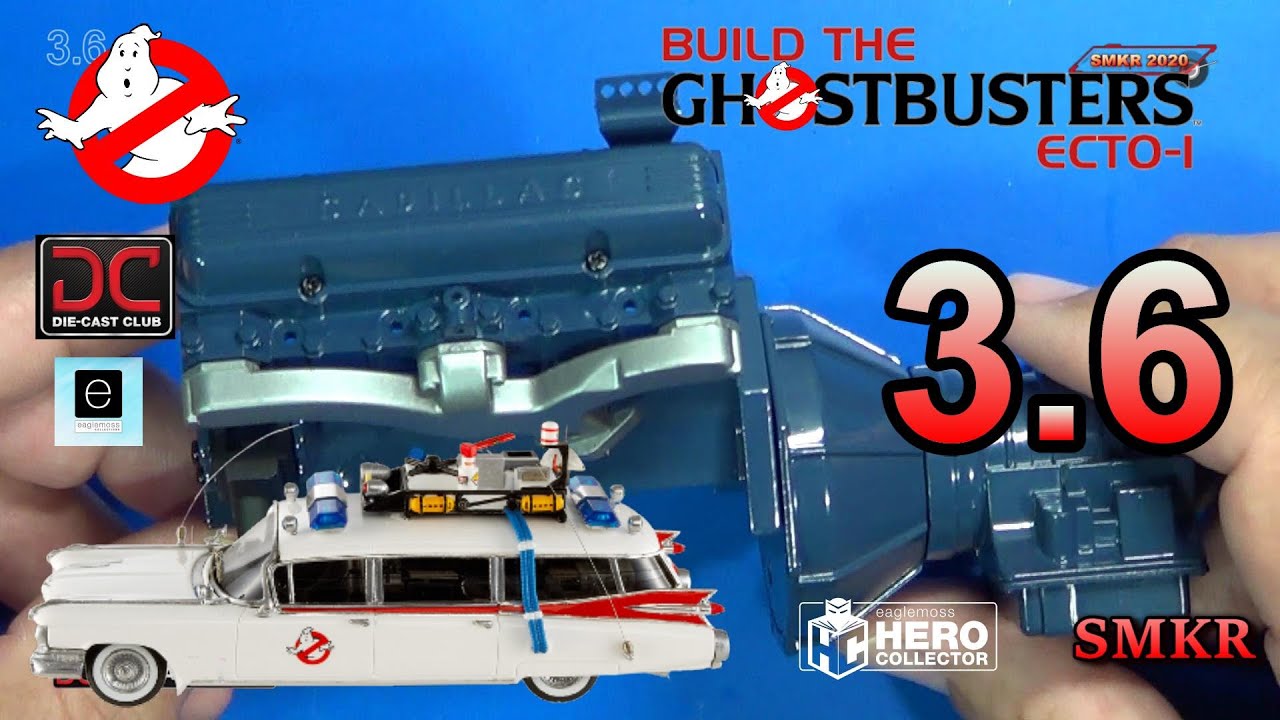 Build the Ghostbusters Ecto-1 Stage 6 - Left Engine Block & Cylinder ...
