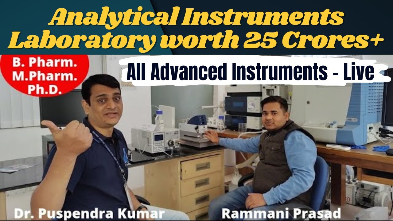 Analytical Instruments Laboratory worth 25 Crores+ | Applications of 25 ...