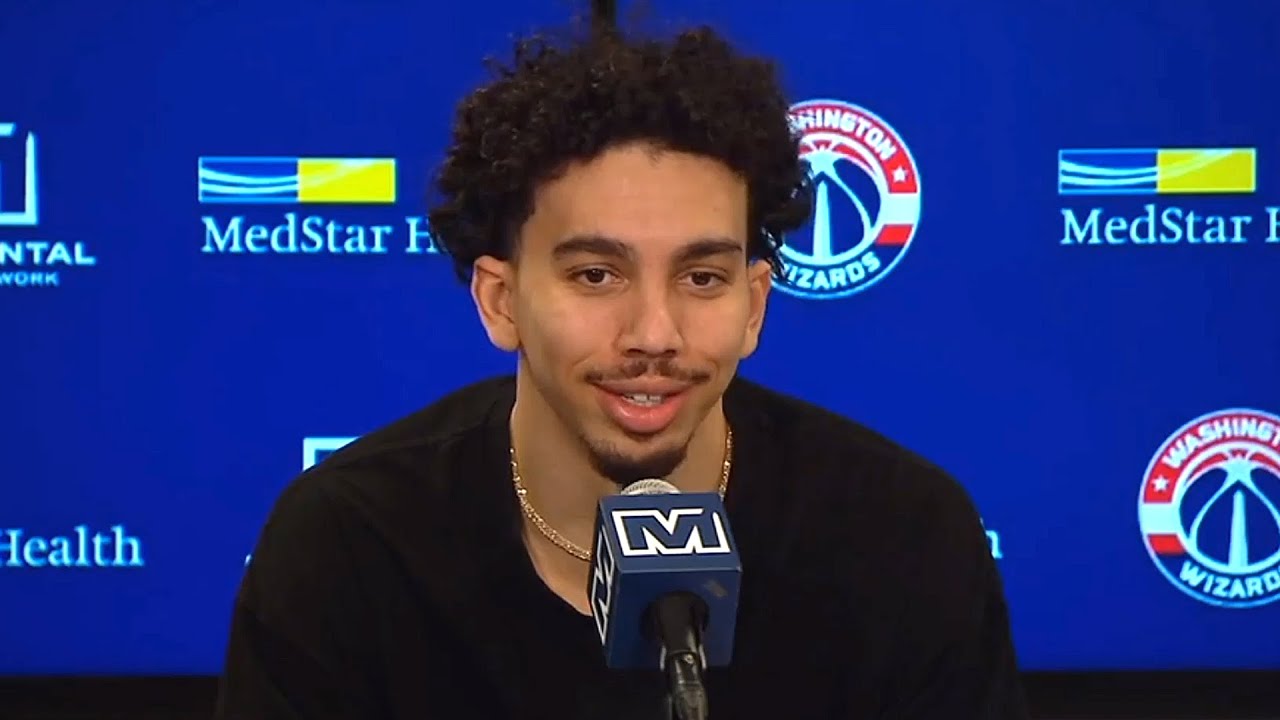 Jules Bernard PostGame Interview | Houston Rockets vs Washington ...