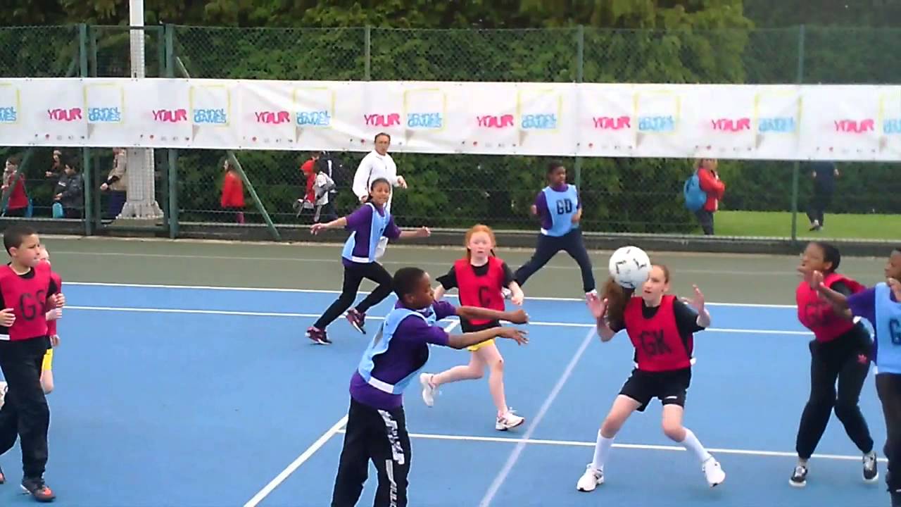 Netball Mini Games 2014 - YouTube