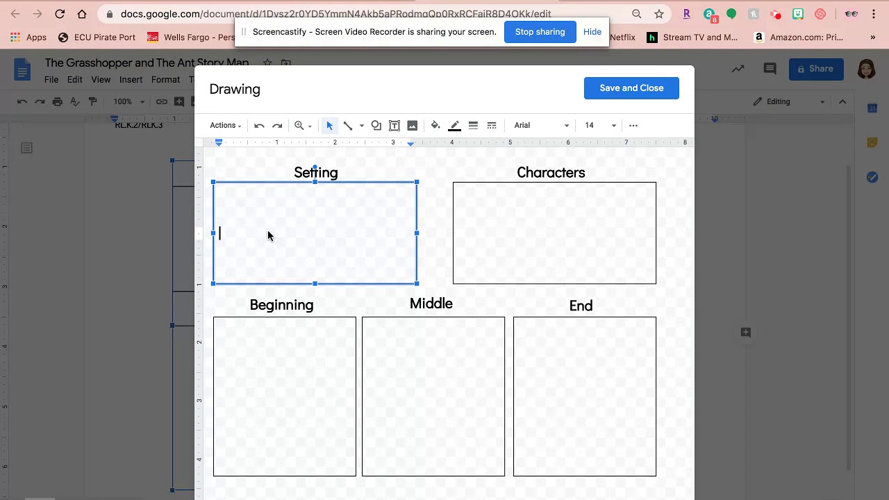 The Grasshopper and The Ant Story Map - YouTube