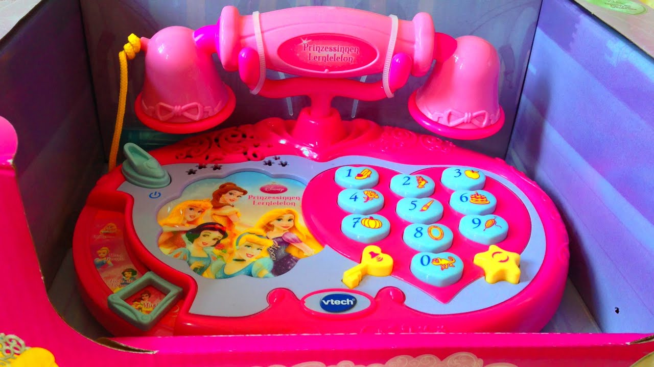 Disney Princesses Phone هاتف أميرات دزني - YouTube