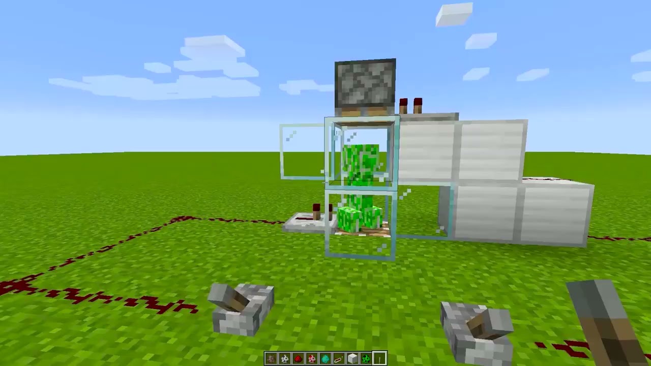 I create a mobs machine in Minecraft - YouTube