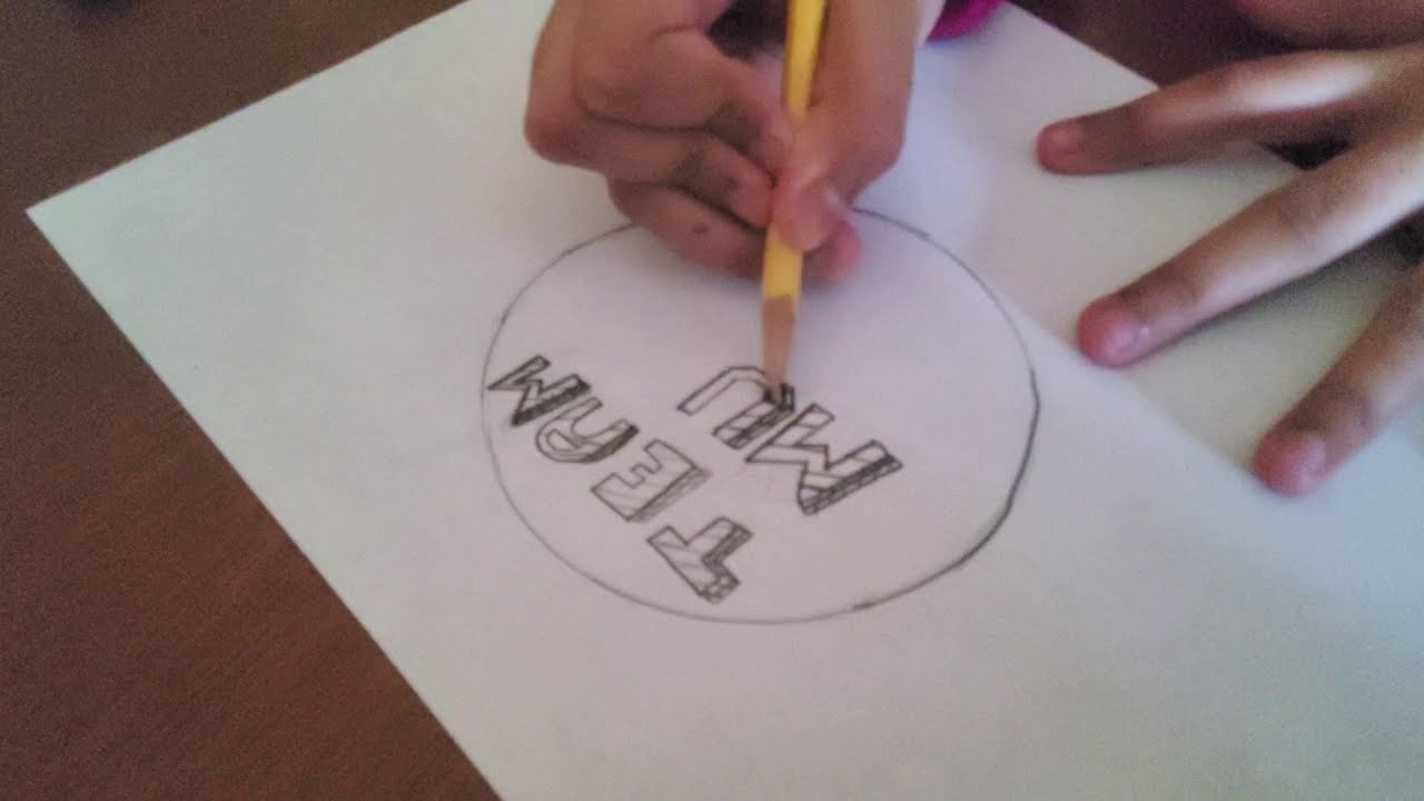 How to Draw Team Mumz Logo! - YouTube