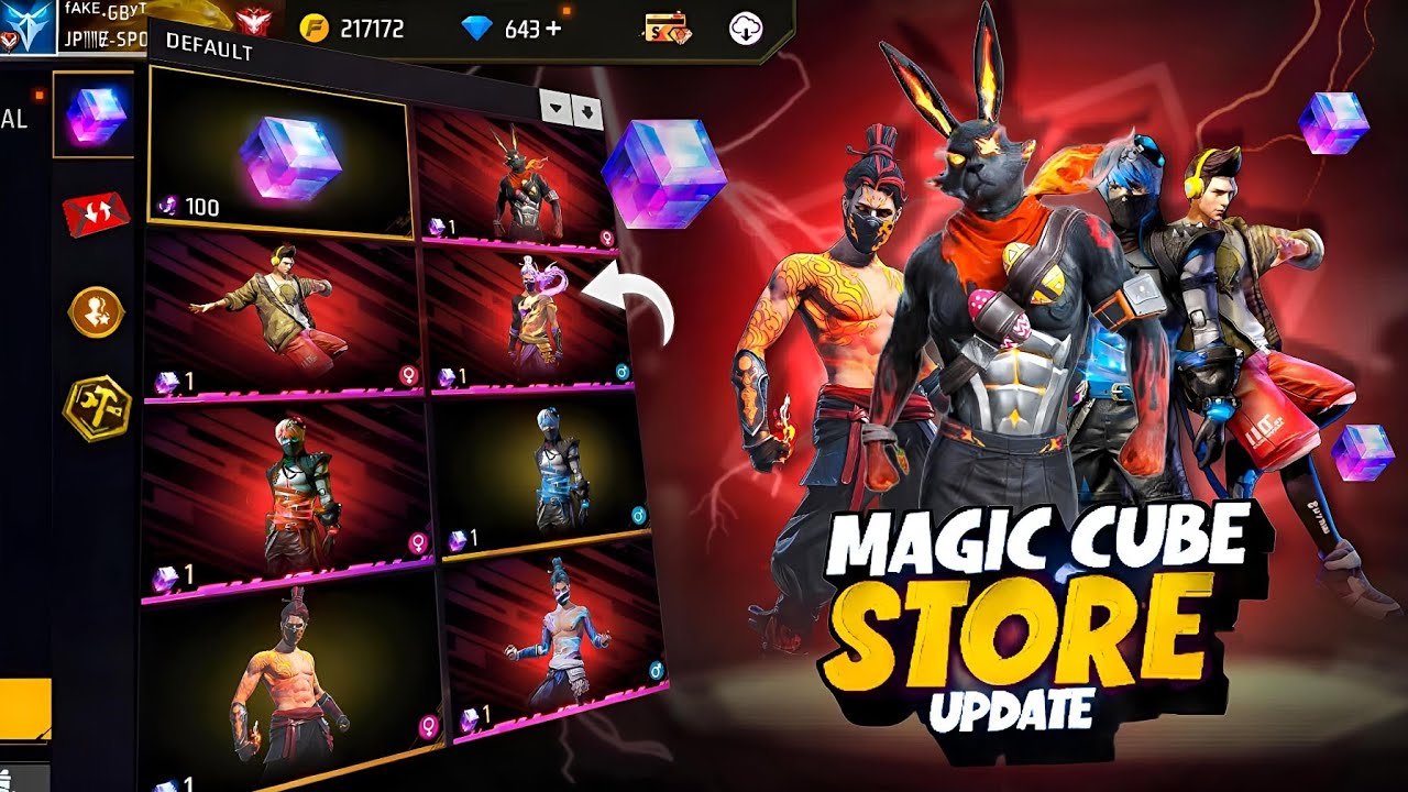 Magic Cube Store Update, Next Magic Cube Bundle 😮💥| Bunny Bundle| Free ...