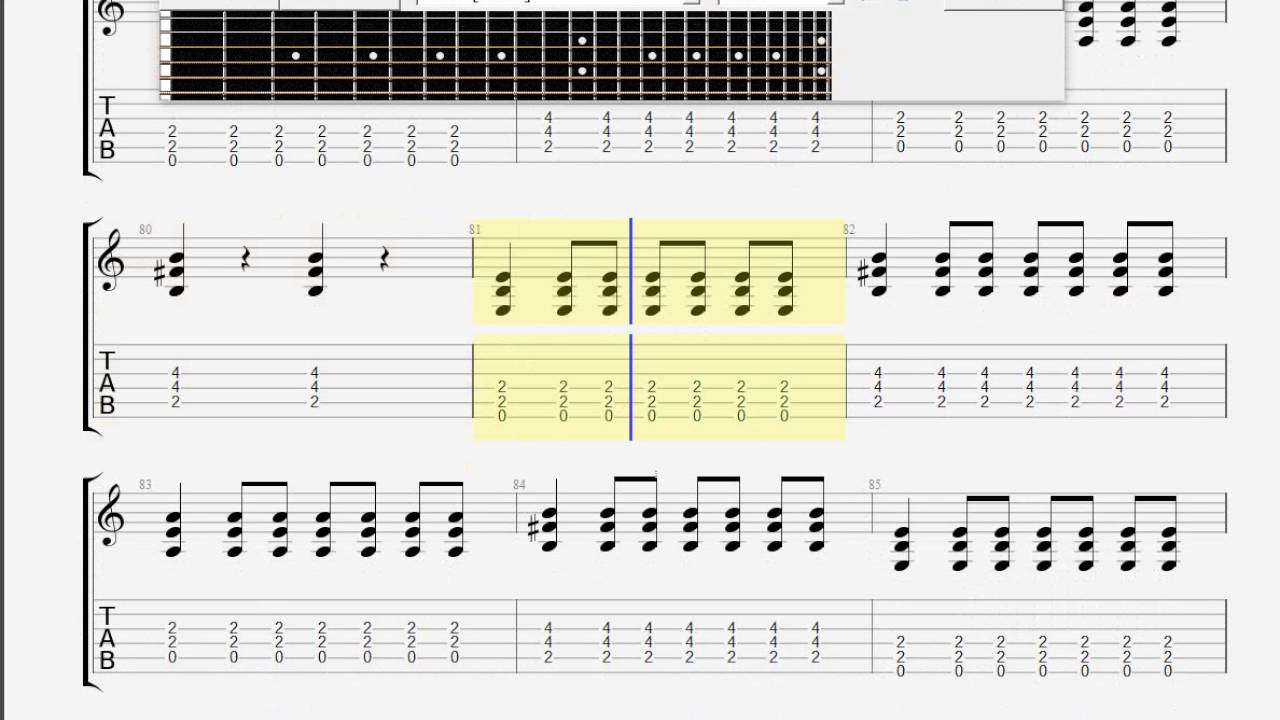 Blink 182 Dumpweed GUITAR 1 TABLATURE - YouTube