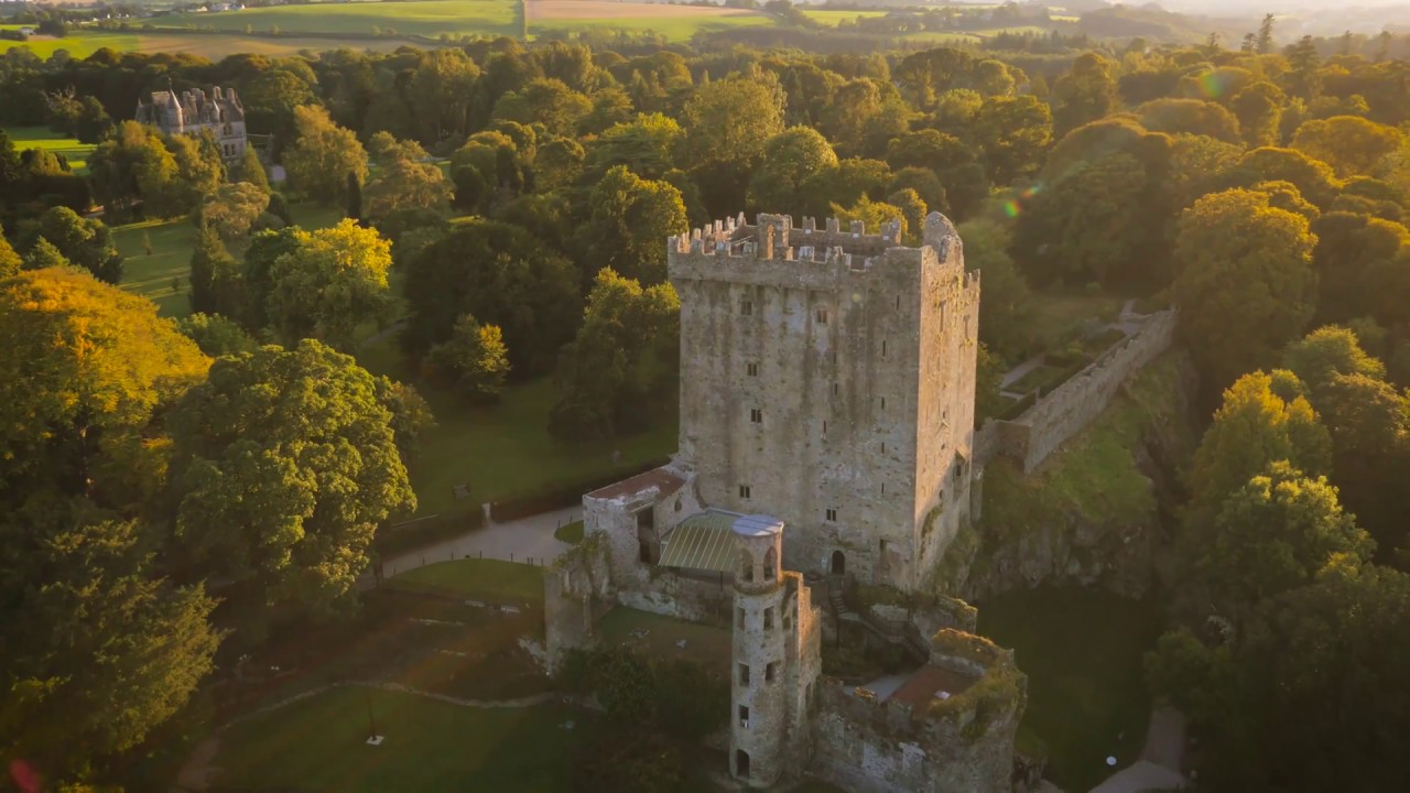 Blarney Castle Drone Footage 4K - Aerial Photography Ireland - YouTube