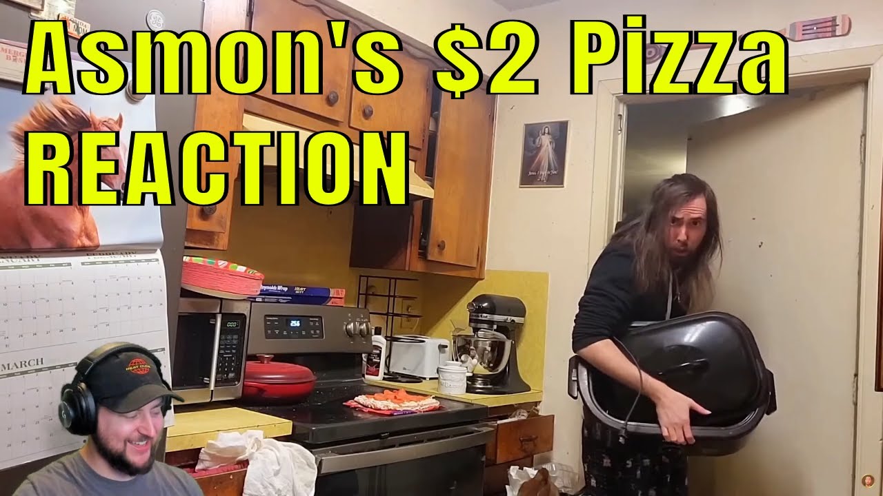 Chef Asmongold's GORMET $2 PIZZA 🍕 | REACTION - YouTube