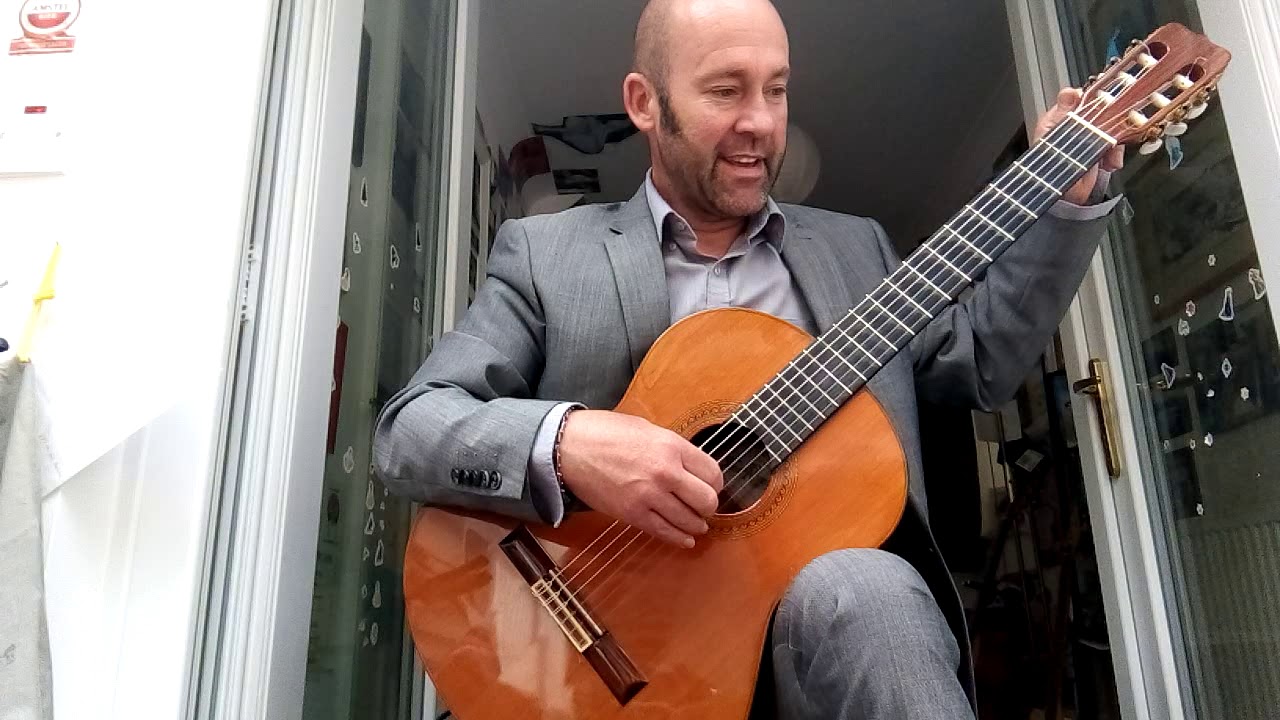 Matthew Coates guitar performance 10 (20th century visits) - YouTube