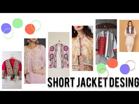 Short jacket design - kurti jacket design, koti ideas, - YouTube