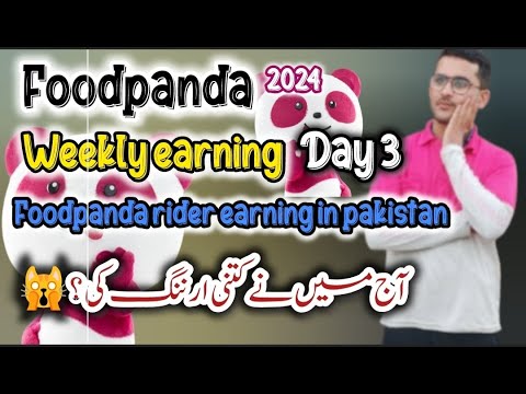 foodpanda weekly earning day 3 😝آج میں نے کتنی ارننگ کی؟🤔 part3 wasif ...