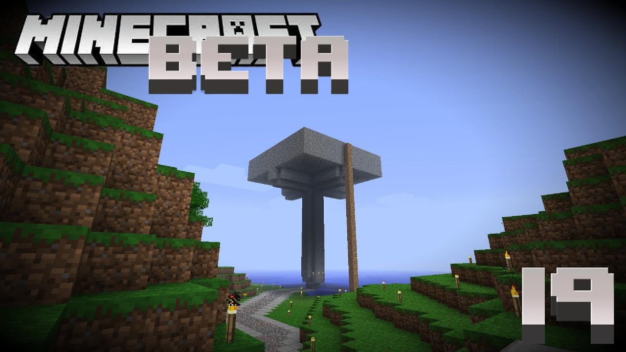 Building a Mob Farm Tower in Minecraft Beta! - YouTube