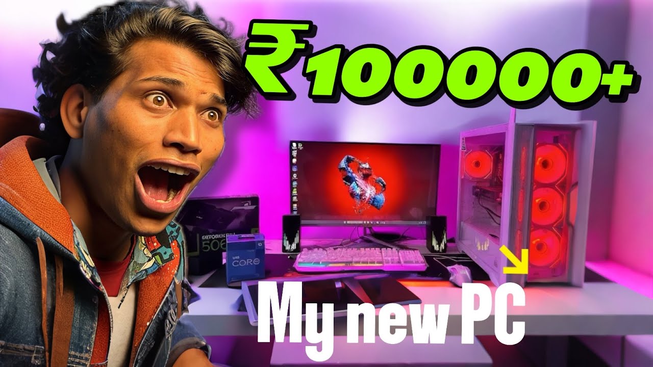 My First PC! ₹100000 Monster Build - YouTube