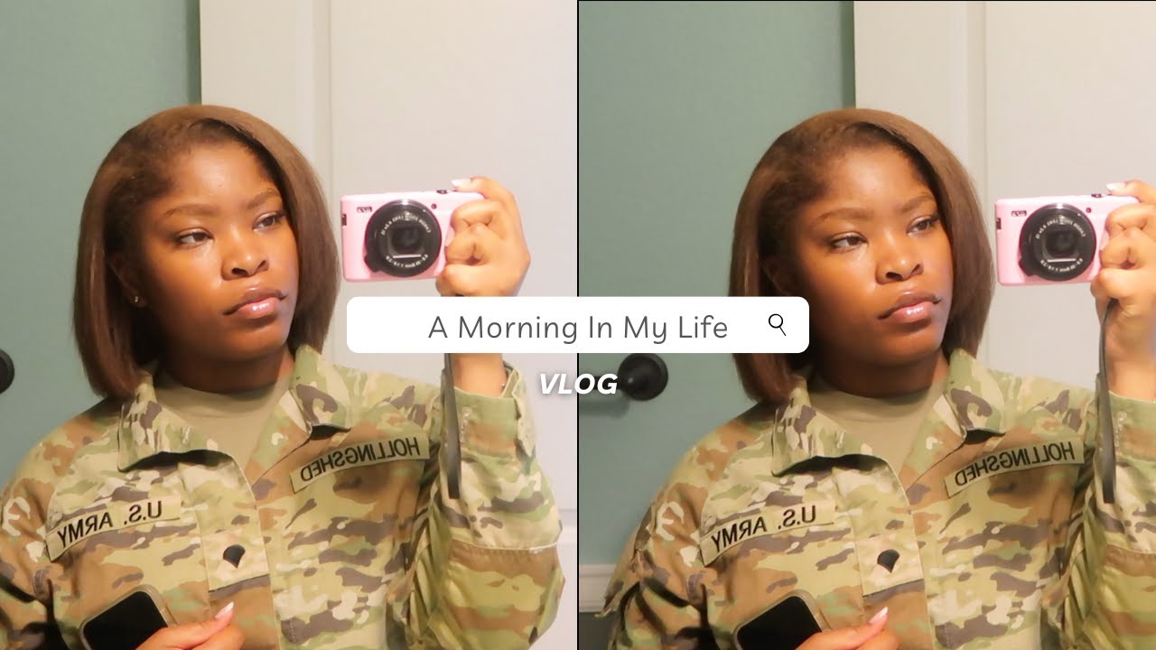 VLOG ʚ♡ɞ˚ | Army morning routine + day in the life - YouTube
