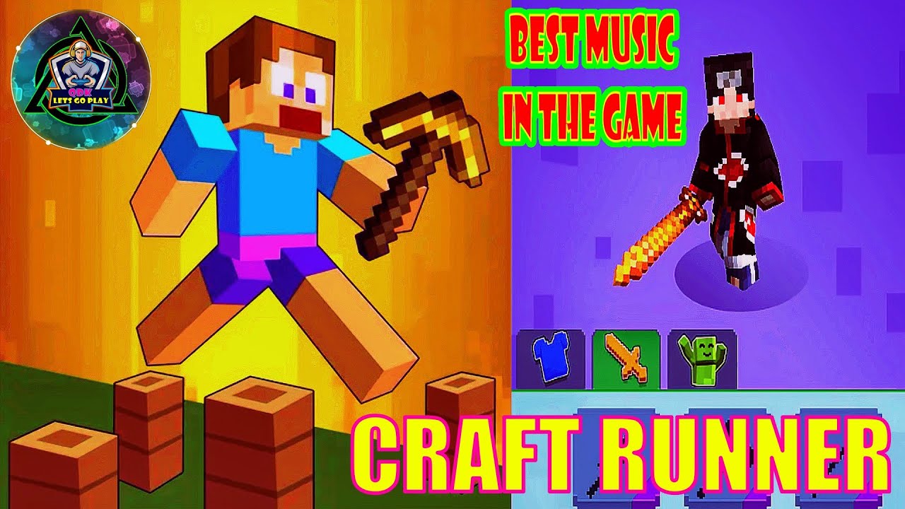 CRAFT RUNNER. GAMEPLAY ON ANDROID. LEVEL 17-19 - YouTube