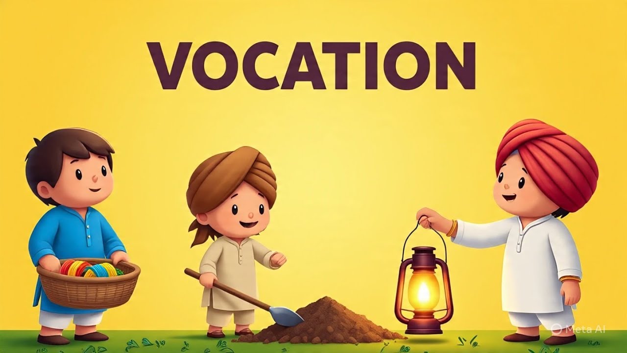 Sing Along | Vocation by Rabindranath Tagore | Class 5 English Poem ...