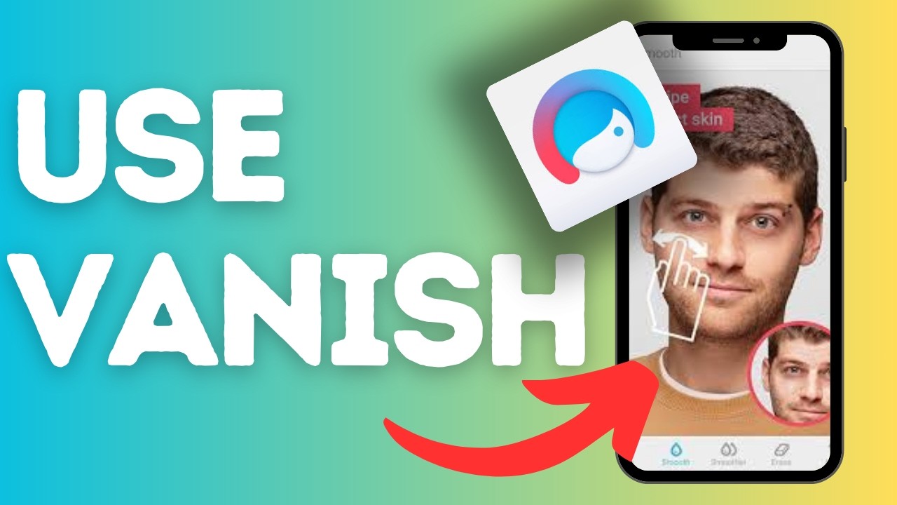 How to use vanish on Facetune? - YouTube