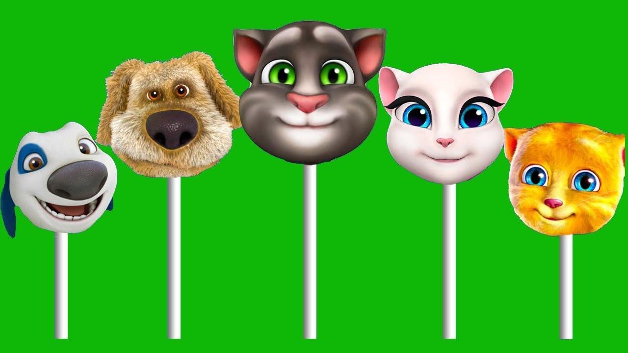 Talking Tom and friends Finger family Play Doh Parody Song 2 - YouTube