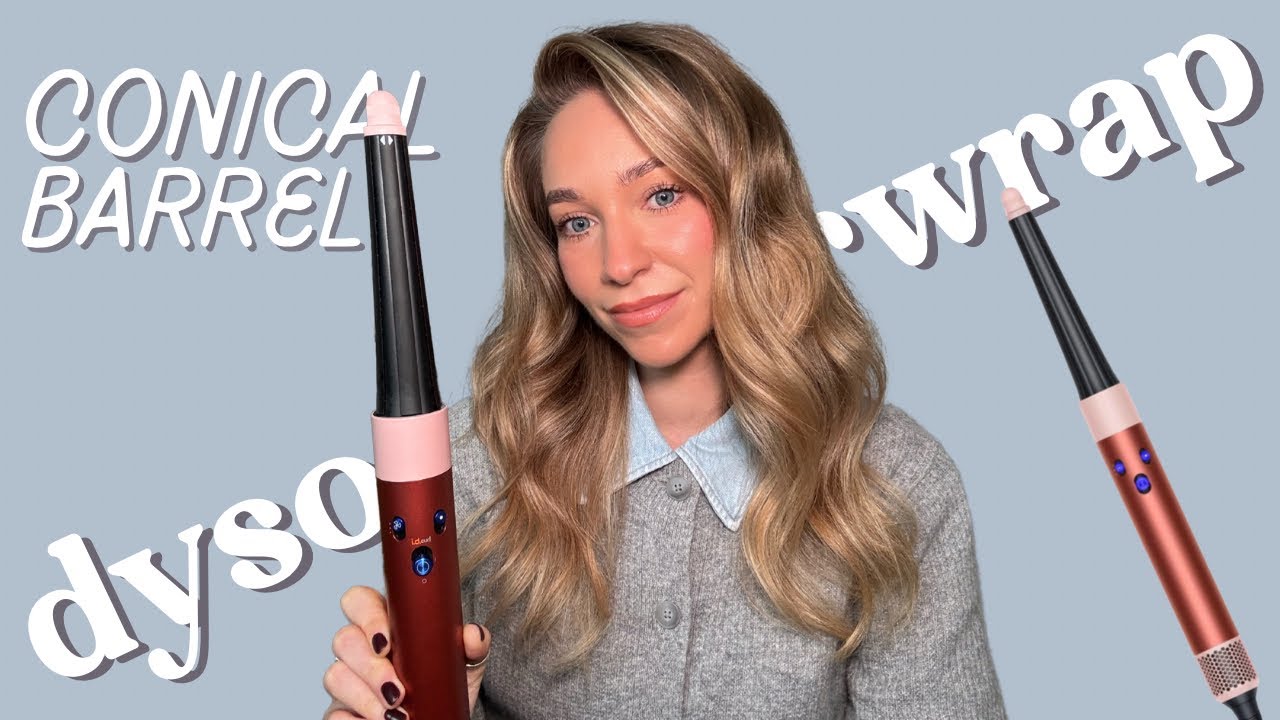 Dyson Airwrap Conical Barrel Tutorial | Curling Guide - YouTube