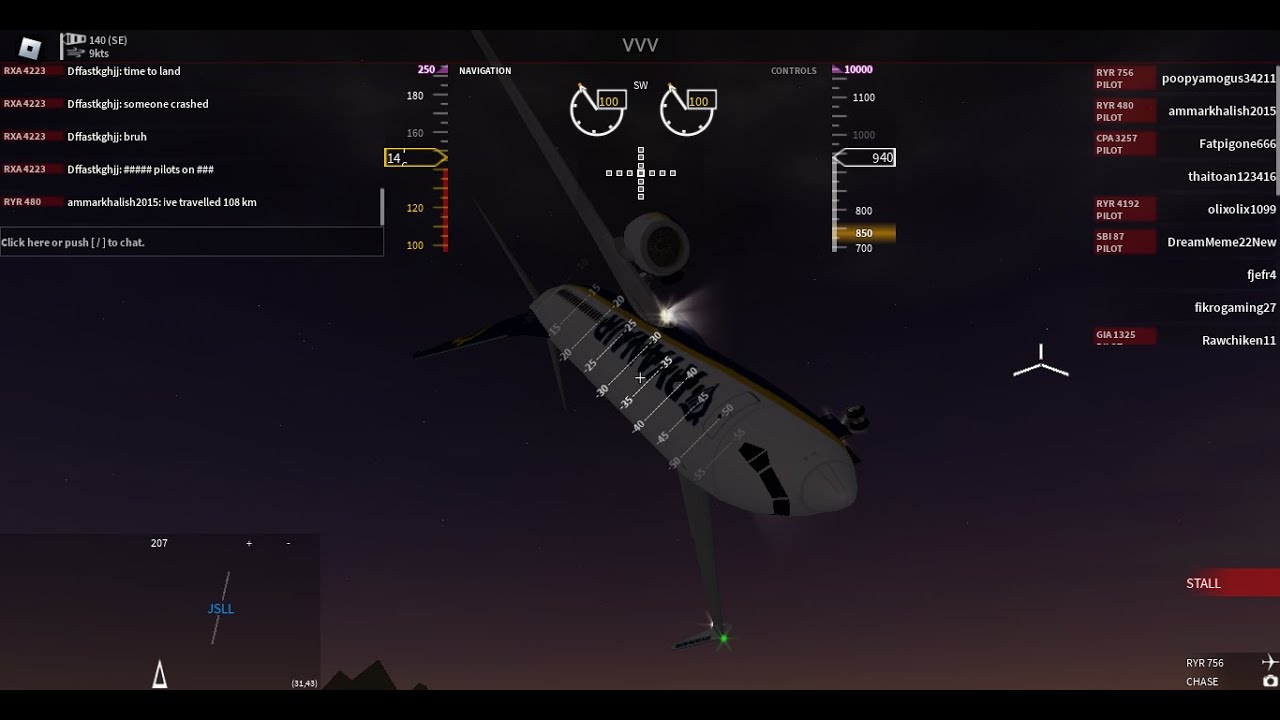 Stalling Into A Disaster | Ryanair Flight 756 | A Roblox Flightline ...