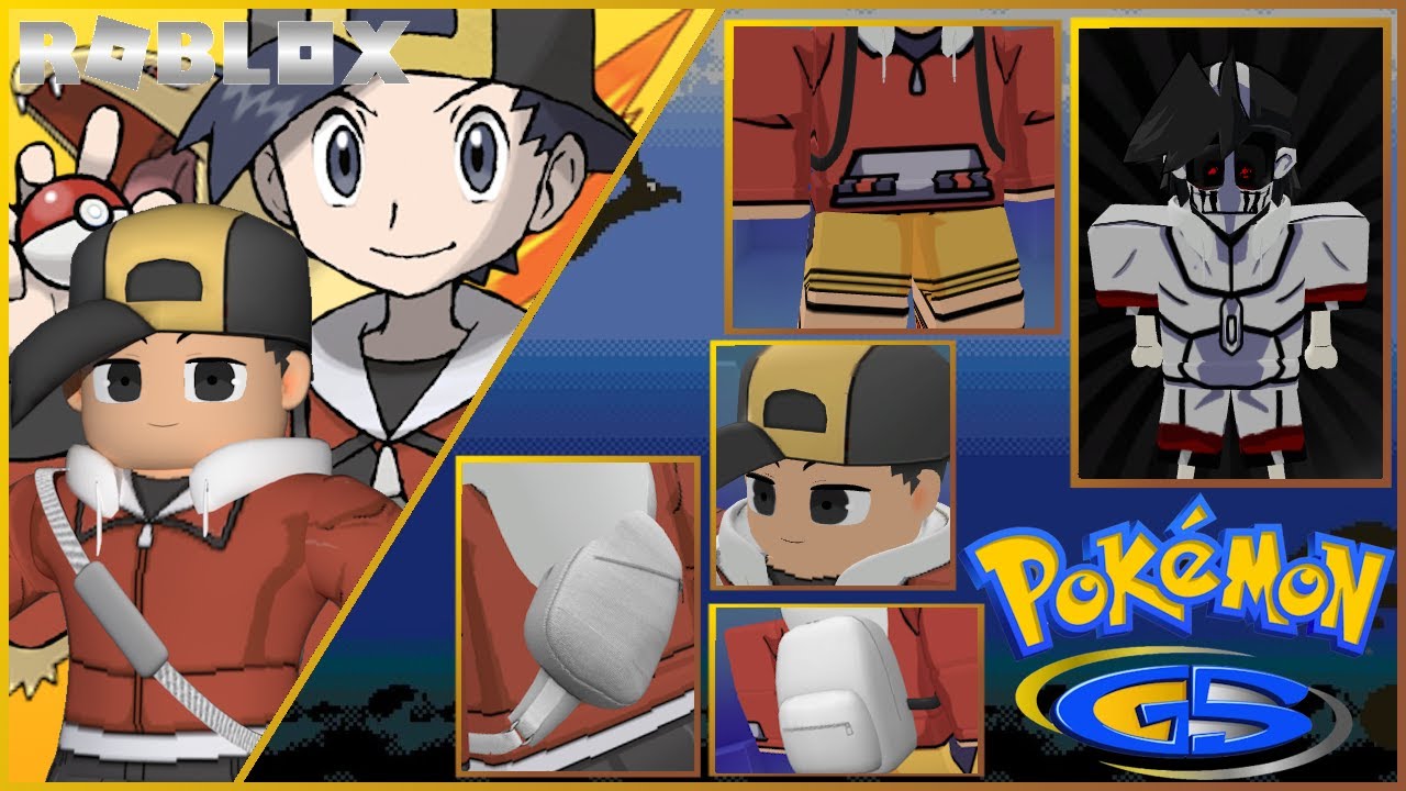 Roblox Pokemon - Ethan/Lost Silver Roblox Cosplay Outfit - YouTube