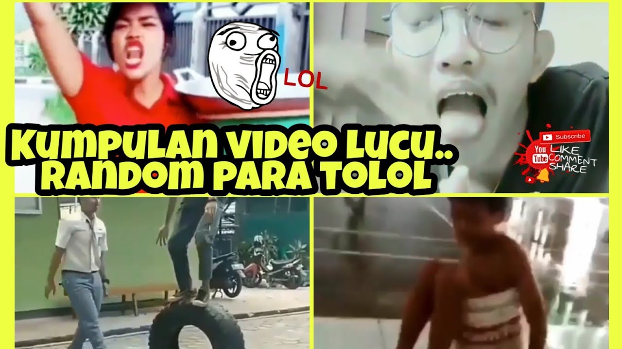 KUMPULAN VIDEO LUCU BIKIN NGAKAK VIRAL TERBARU | RANDOM PARA TOLOL ...