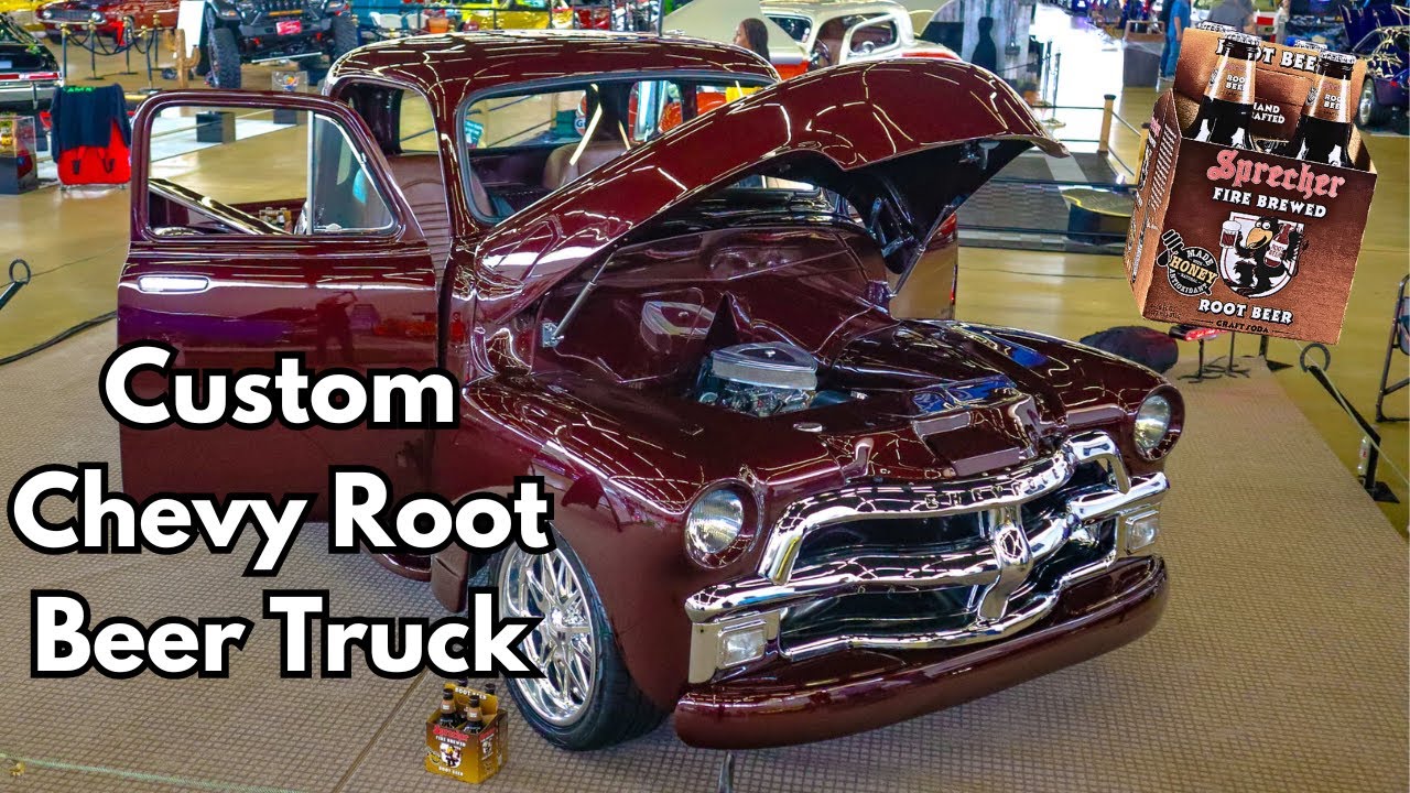 Custom Chevy 5 Window Root Beer Truck at Autorama Dallas! - YouTube