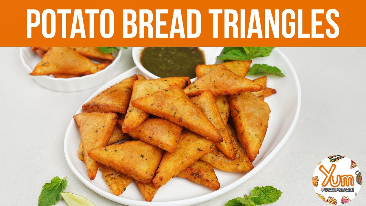 Potato Bread Triangles - YouTube