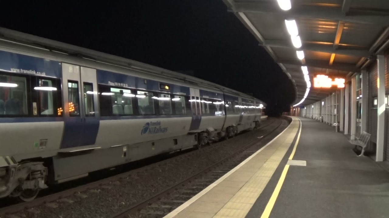 NIR CAF 4000 Class At Newry Train Station - YouTube