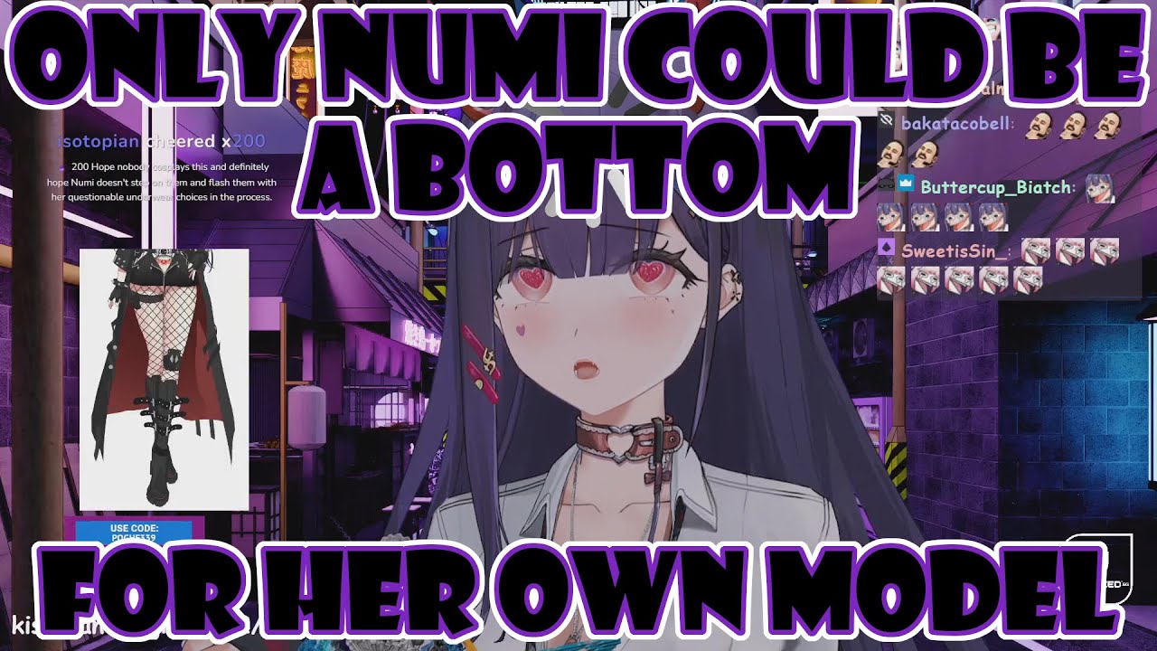 Only Numi Could Be A Bottom For Her Own Model - YouTube