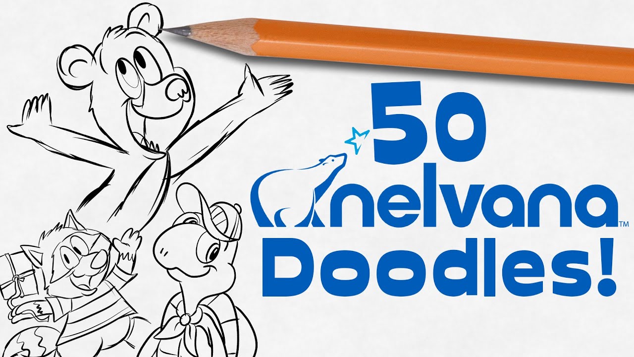 50 Nelvana Doodles! - YouTube
