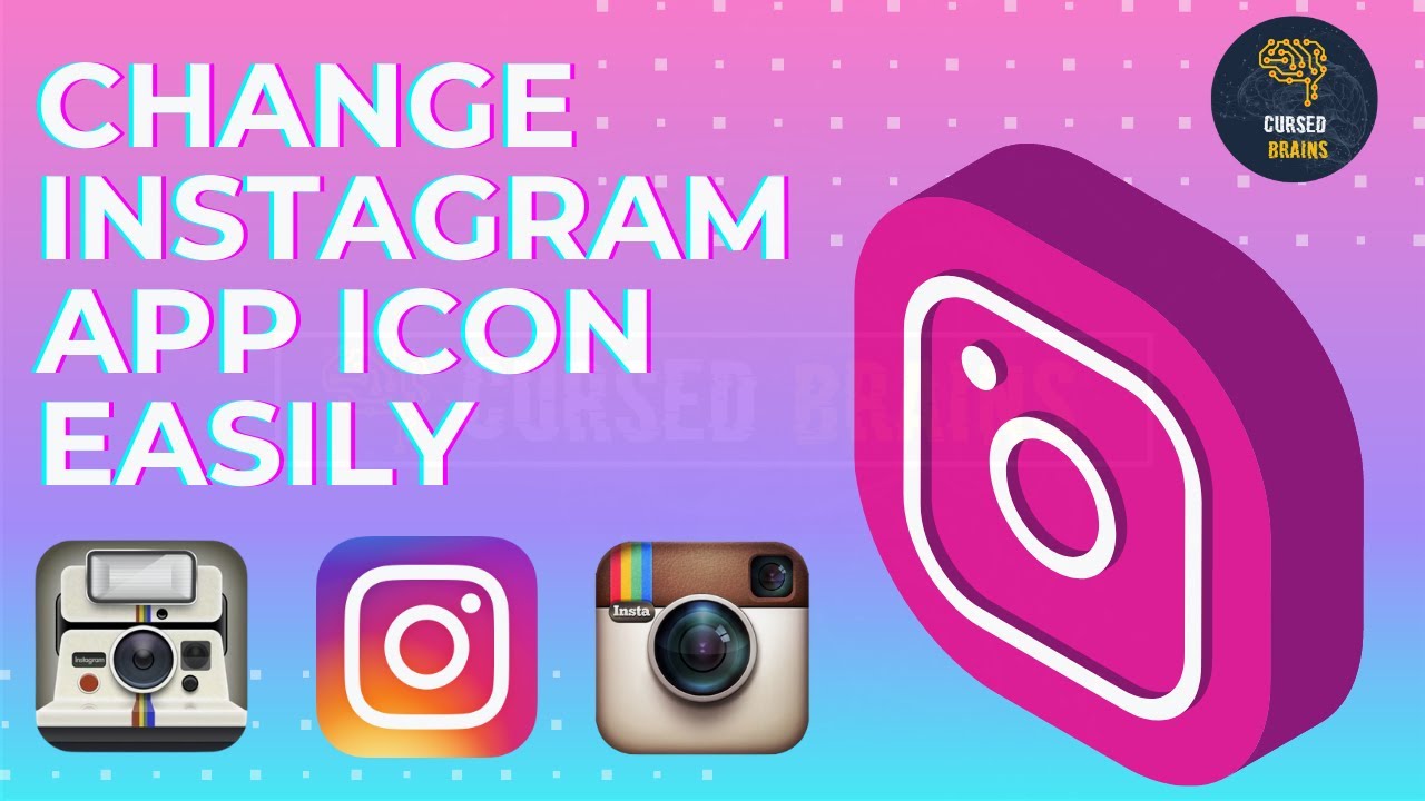 How To Change Instagram App Logo iOS | Get All Instagram Icons ...