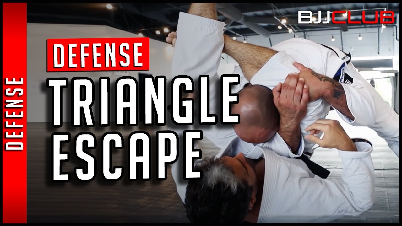 🆕 Sneaky Triangle Choke Escape Best Triangle Choke Escape - BJJCLUB ...