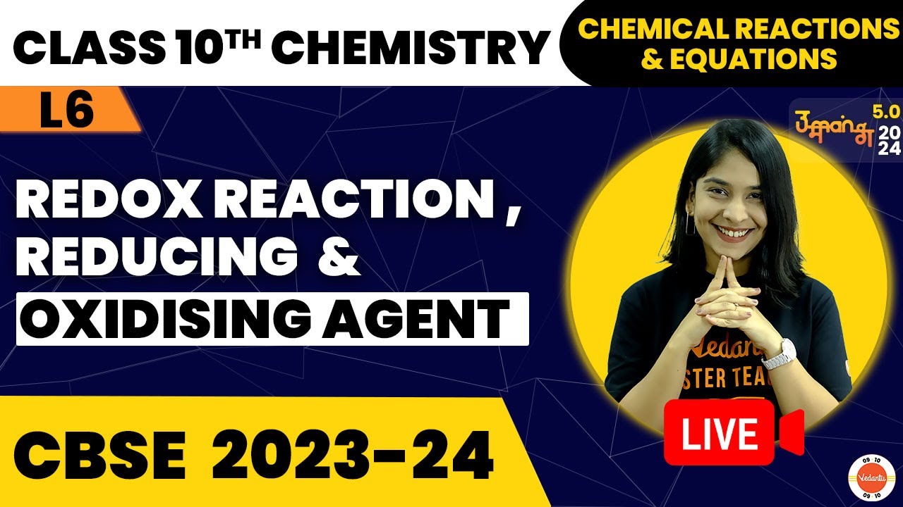 Redox Reaction ,Reducing and Oxidising Agent | Chemical Reaction and ...