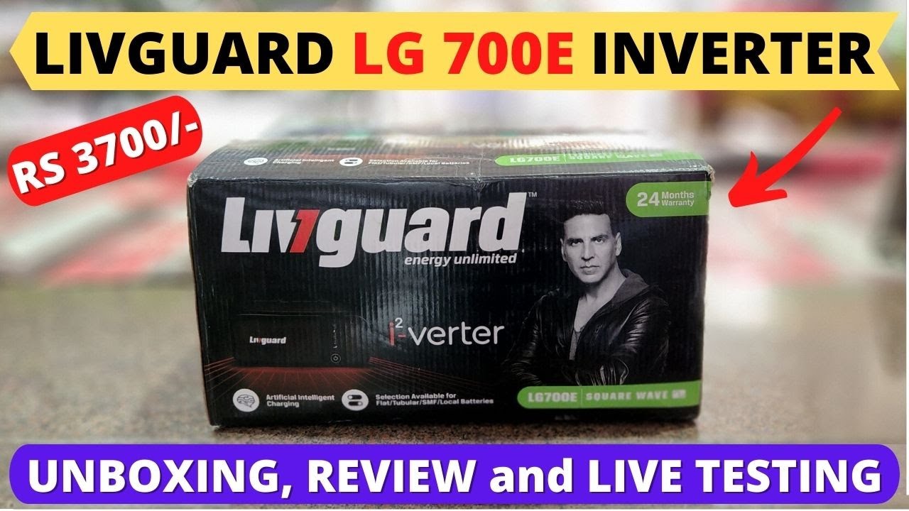 Livguard LG700 Inverter UNBOXING, REVIEW and LIVE TESTING - CHEAP and ...