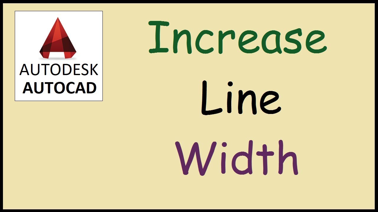 How To Make A Line Thicker In Autocad YouTube how-to-make-a-line-thicker-in-autocad-youtube