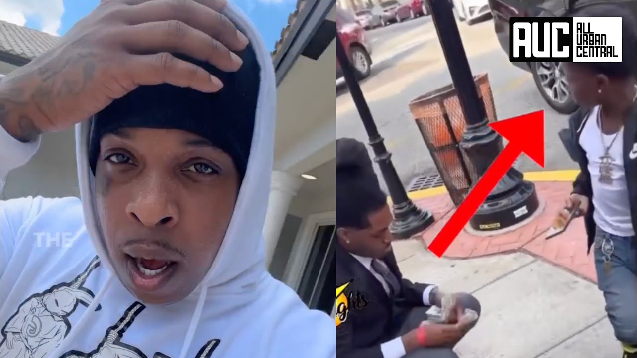 Finesse2Tymes Son On Red Alert Looking Out For Opps While Having Dice ...