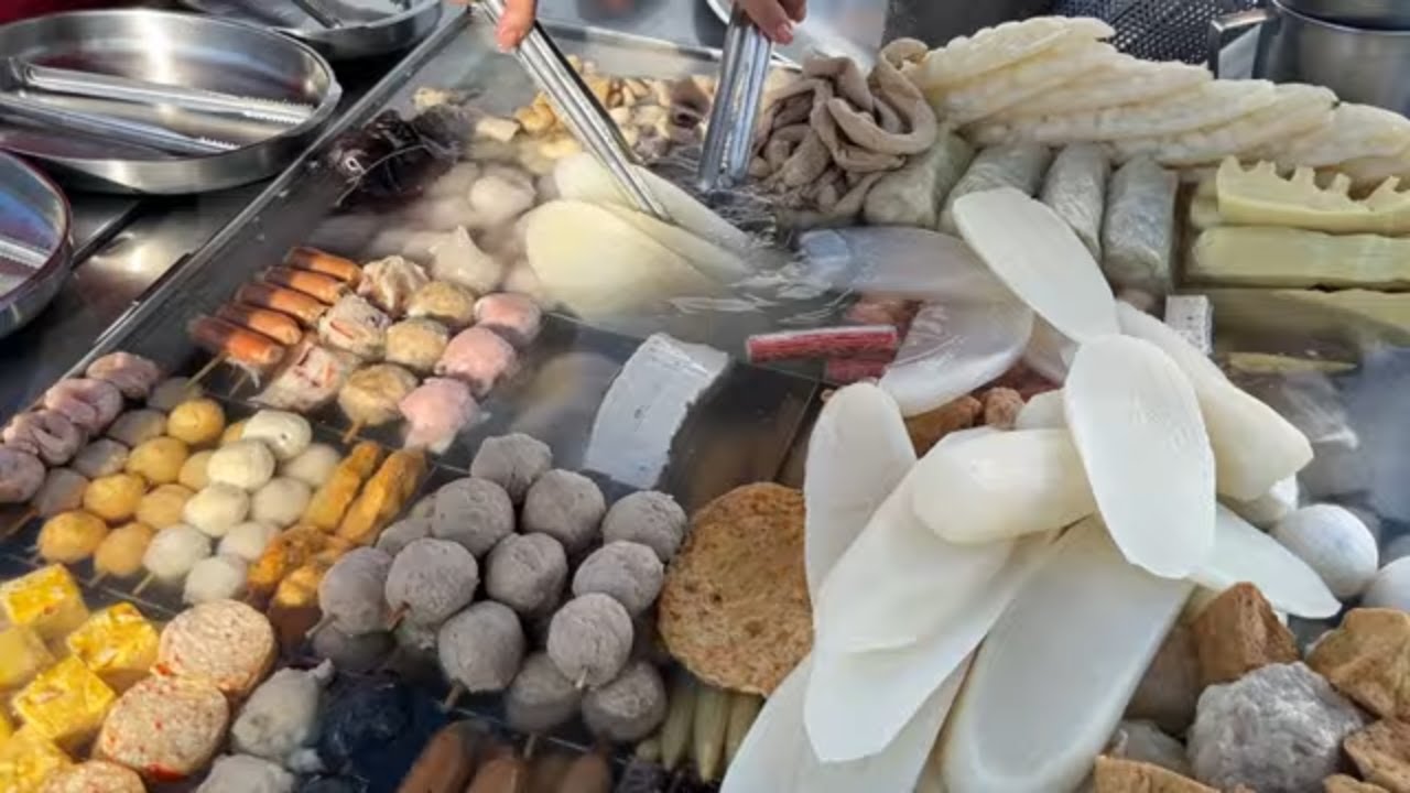 Delicious Oden, Fried Noodles, Fried Rice - Taiwanese Street Food - YouTube