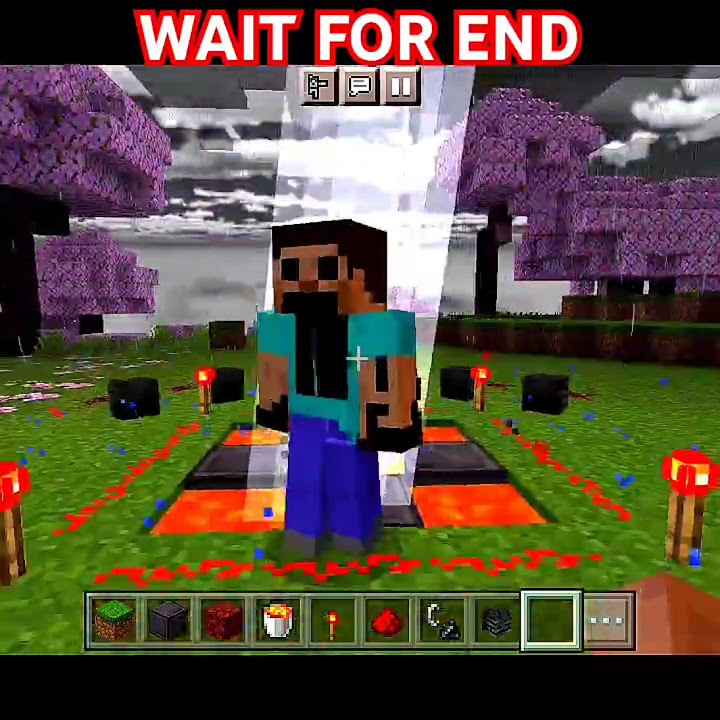 😈HEROBRINE in Minecraft: 💯SCARY Secrets and Creepy Encounters😱- 2025 #shortvideo #shorts #short ...