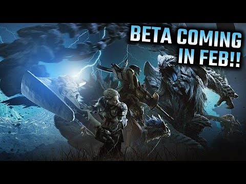 NO WAY! Monster hunter Wild Beta Test is Coming in Febuary! - YouTube