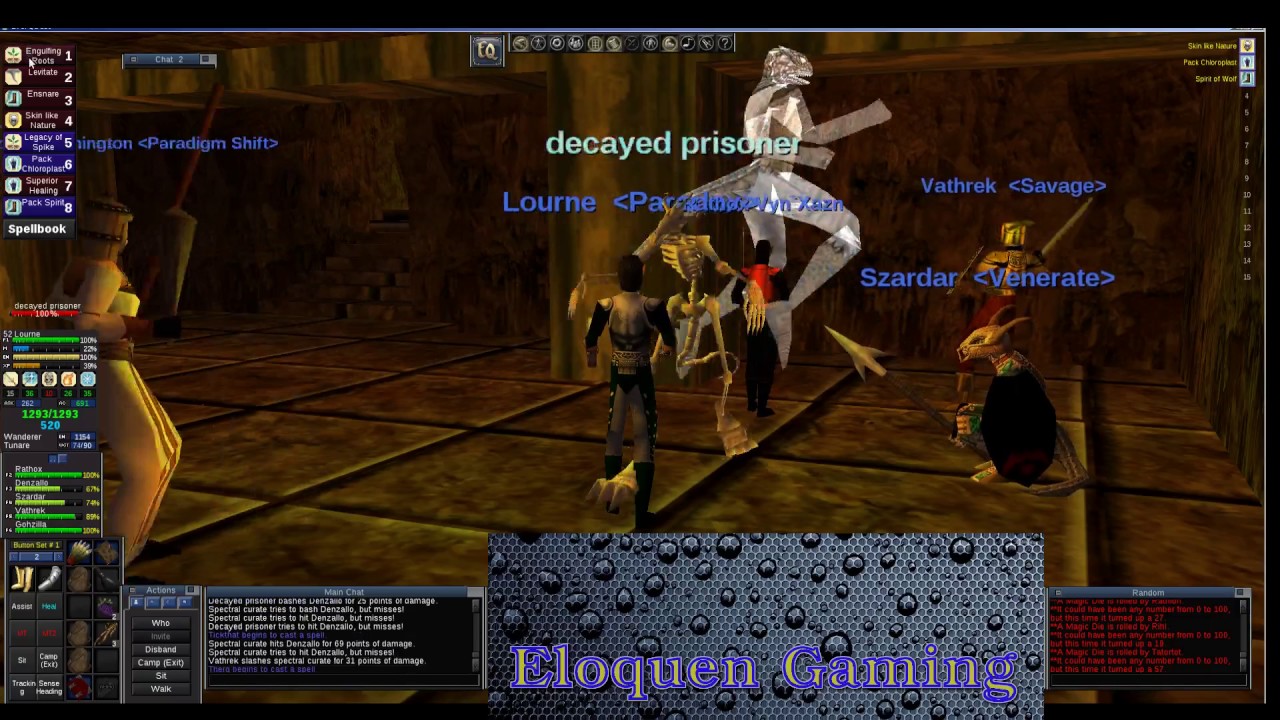 P99 Druid Karnor's Basement Group - YouTube