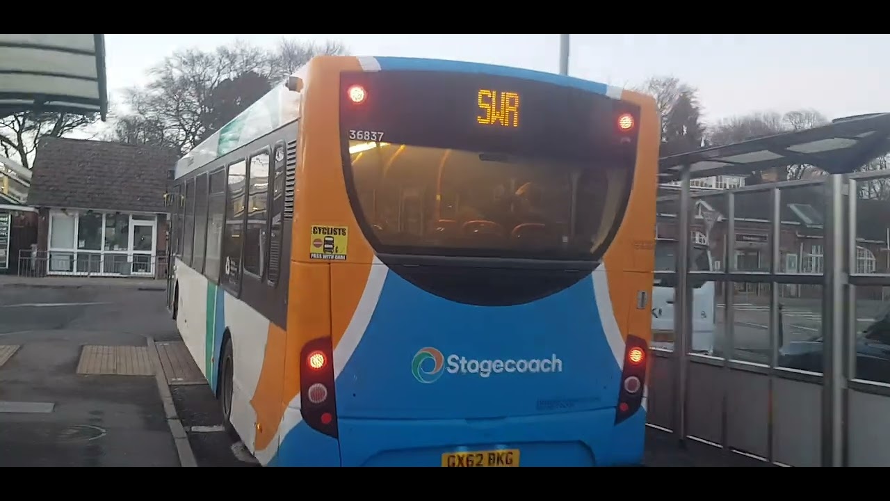 Here is the new livery stagecoach bus 36837 on Rail replacement in ...