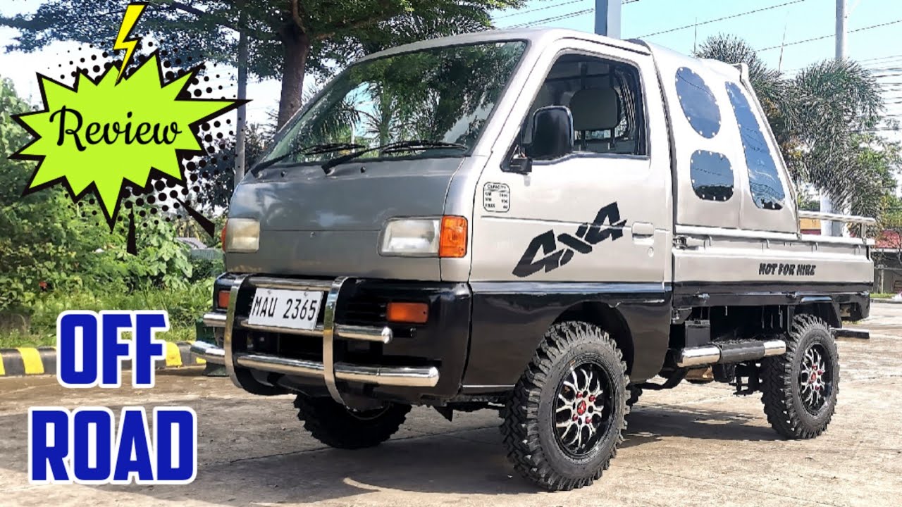 Off Road Suzuki Multicab Loaded Setup Review by Rayhan Megjidosha Davao ...