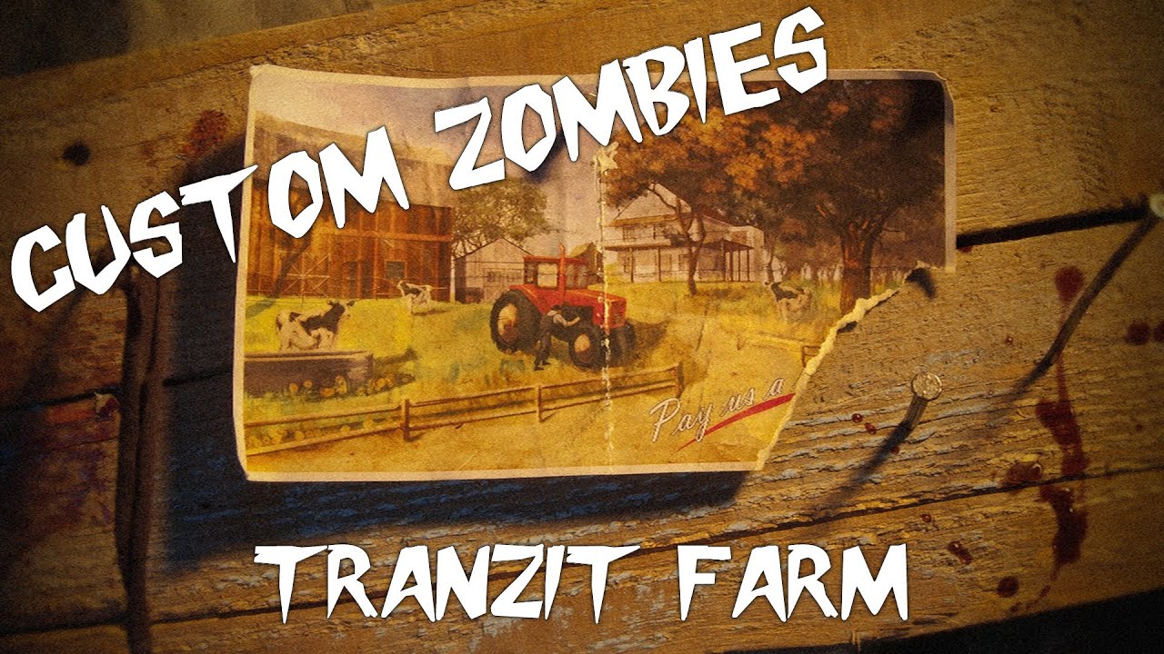 Call of Duty World at War Custom Zombies - Tranzit Farm - YouTube