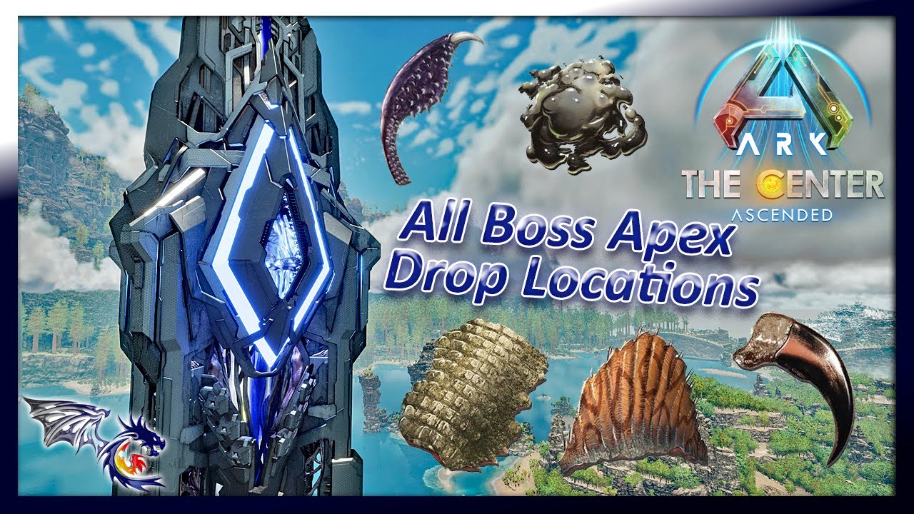 All Boss Apex Drop Locations & How To Find Them | ARK: The Center ...