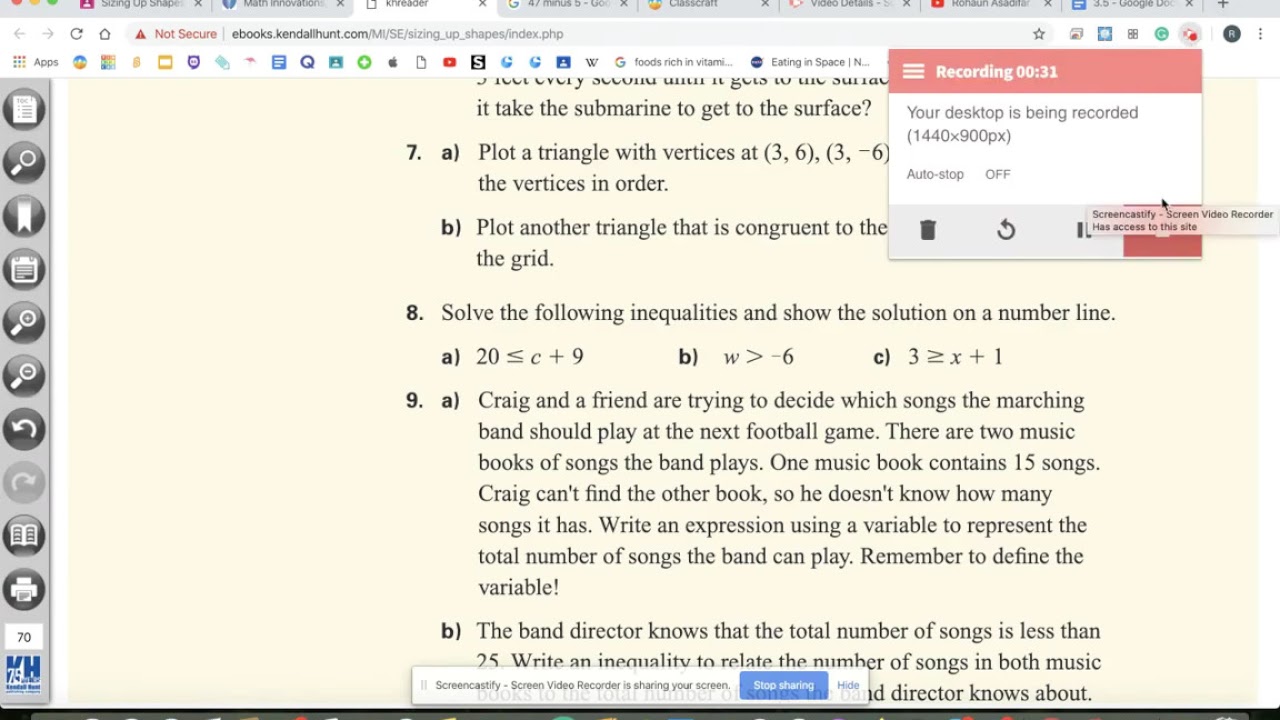 Math vid #26 and #27, Sizing up shapes - YouTube