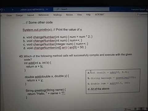 Java Arrays and Methods Exam - YouTube